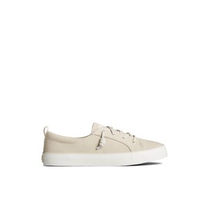 Sperry crest vibe leather sneaker white store
