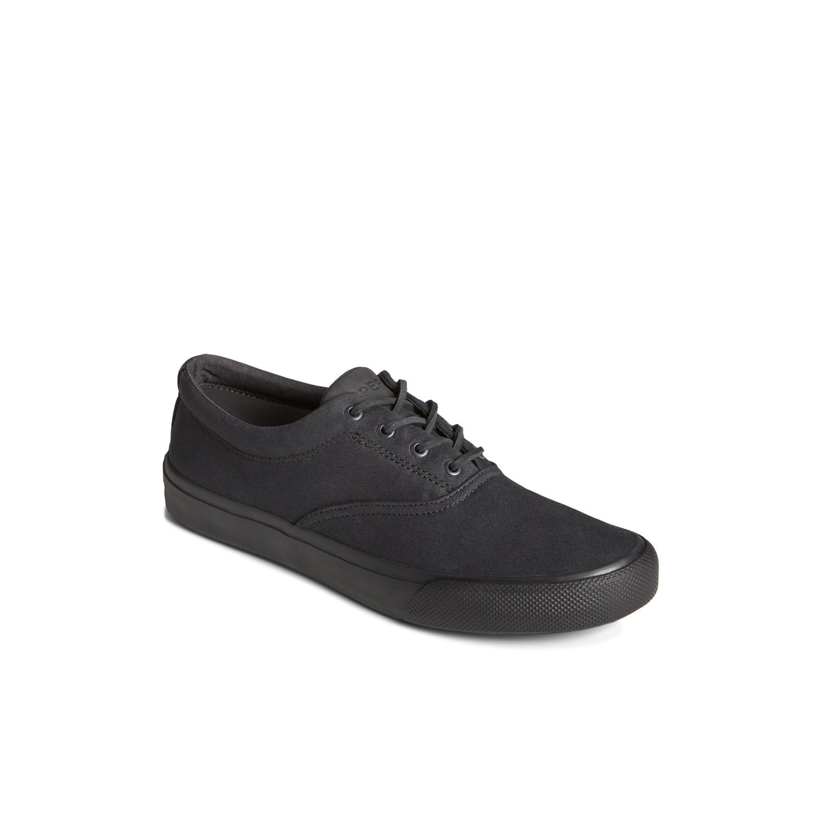 Sperry black canvas store